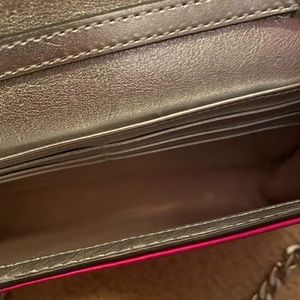 J. Crew | Bags | Jcrew Chain Wallet Satin Handbags | Poshmark